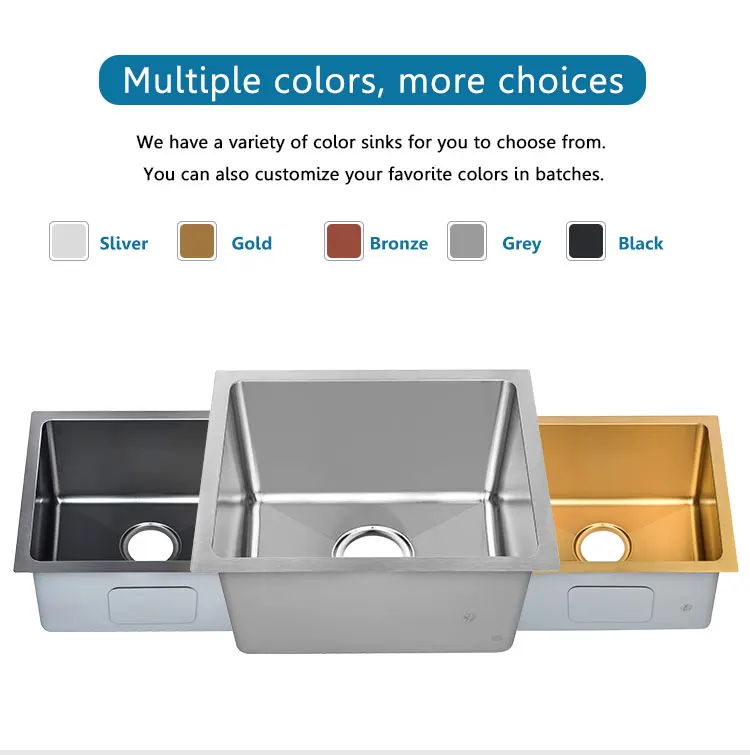 Luxurious Apron Front Sink Kitchen Sink Stainless Steel Single Bowl ...