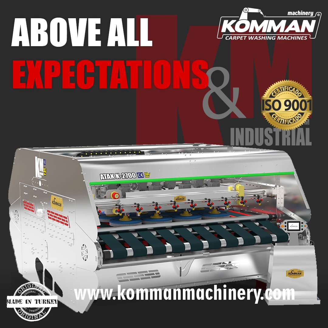 Automatic Rug Washing Machine - Atak K 2700 by Komman Machinery
