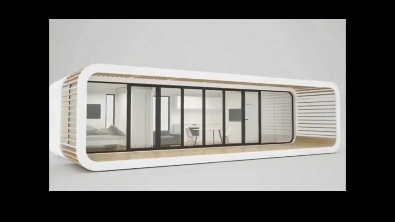 Prefab Container House Flat Pack Modular House Office Tiny House ...