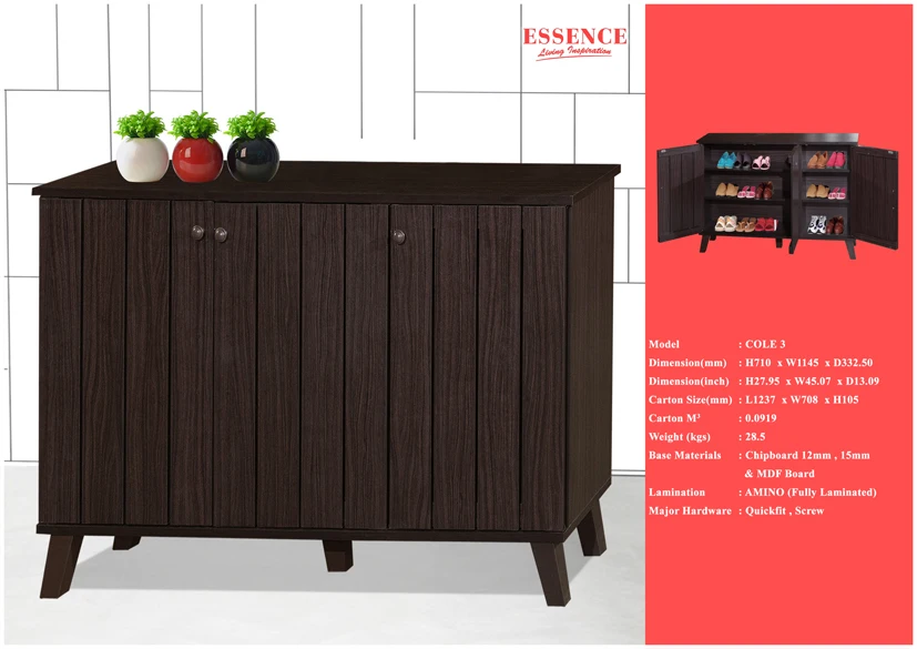 Modern Design Shoes Rack Cabinet Cole 3 Stylish Shoe Shelf For Home ...