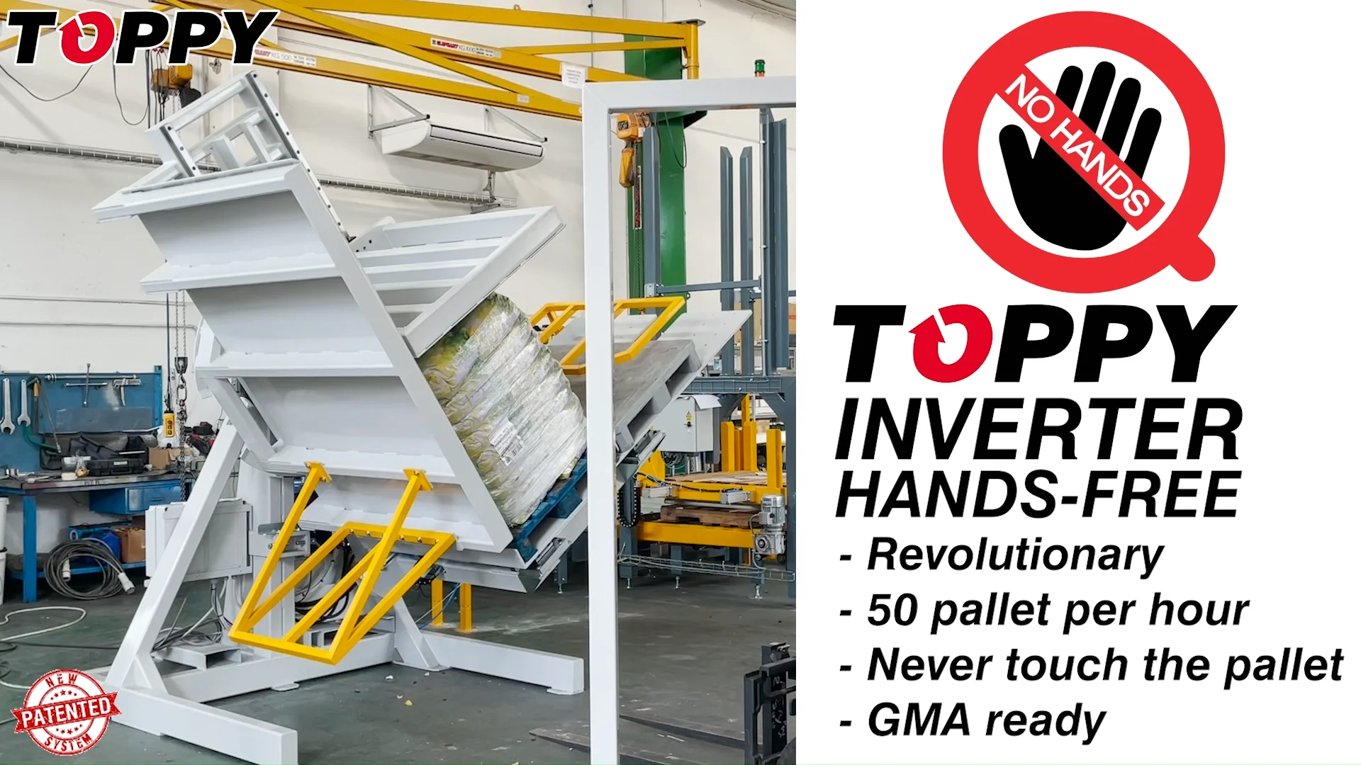 Revolutionary Pallet Inverter Pallet Changer,Pallet Exchanger Toppy ...