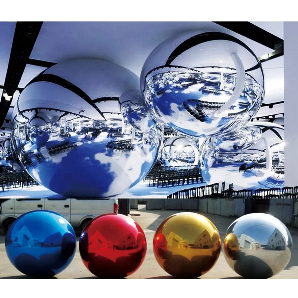 Giant Inflatable Disco Balloon Mirror Ball Silver PVC Gold| Alibaba.com
