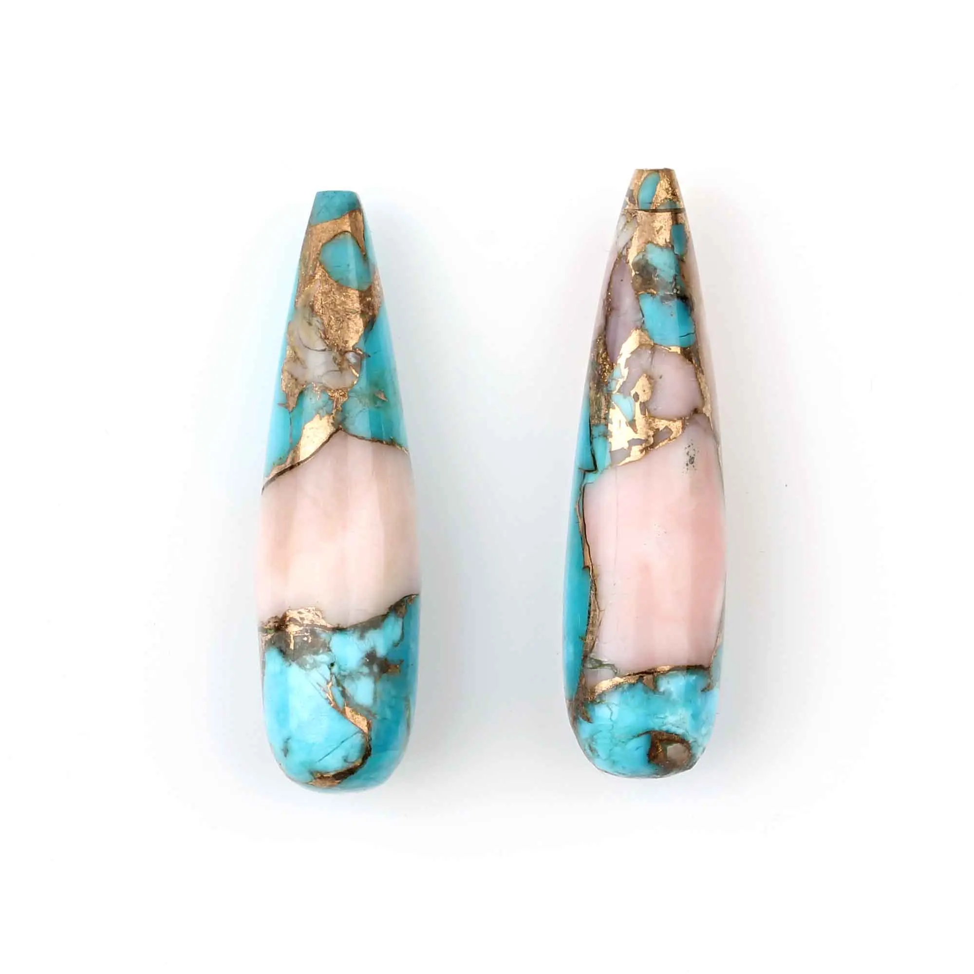 Jewelry Making & Beading Copper Turquoise Cabochon Purple Chocolate ...