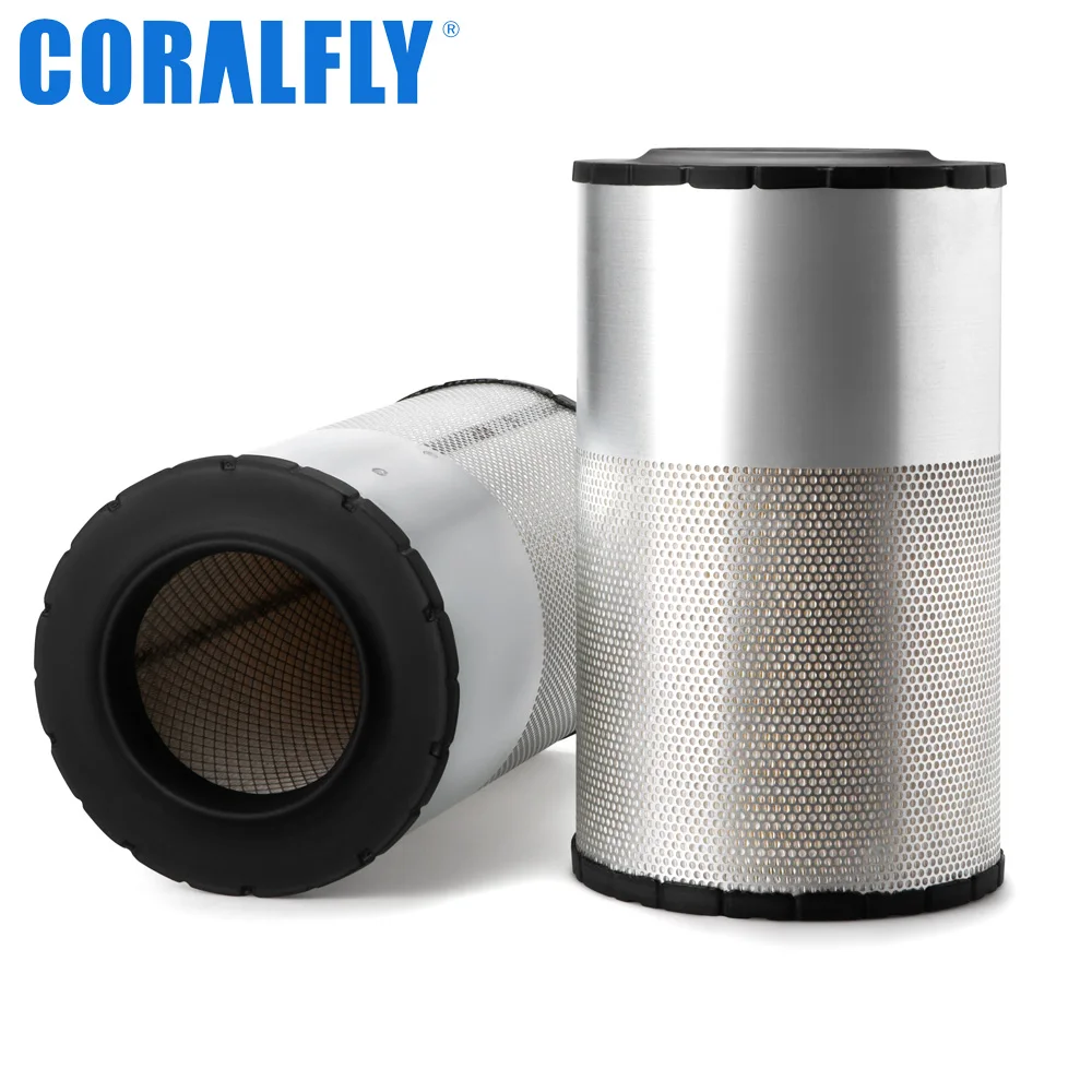 Coralfly Excavator Diesel Engine Air Filter 330570110 330560564 ...
