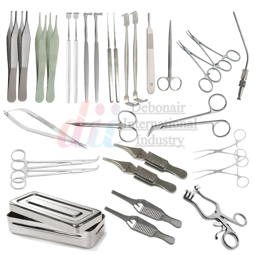 Surgery Equipments A.V. Fistula Surgical Instrument Set 30pcs