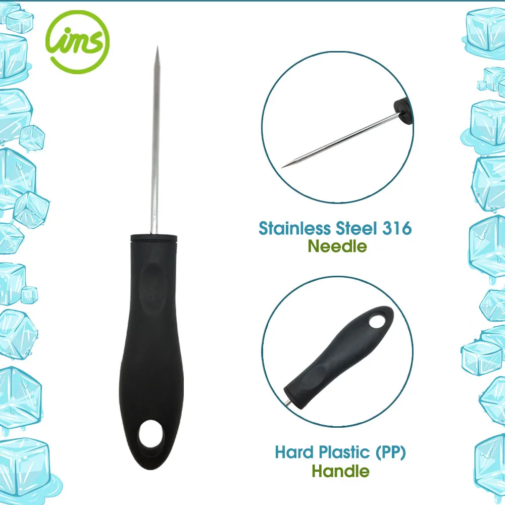 Stainless Steel Crushed Ice Ice Pick Plastic Handle| Alibaba.com