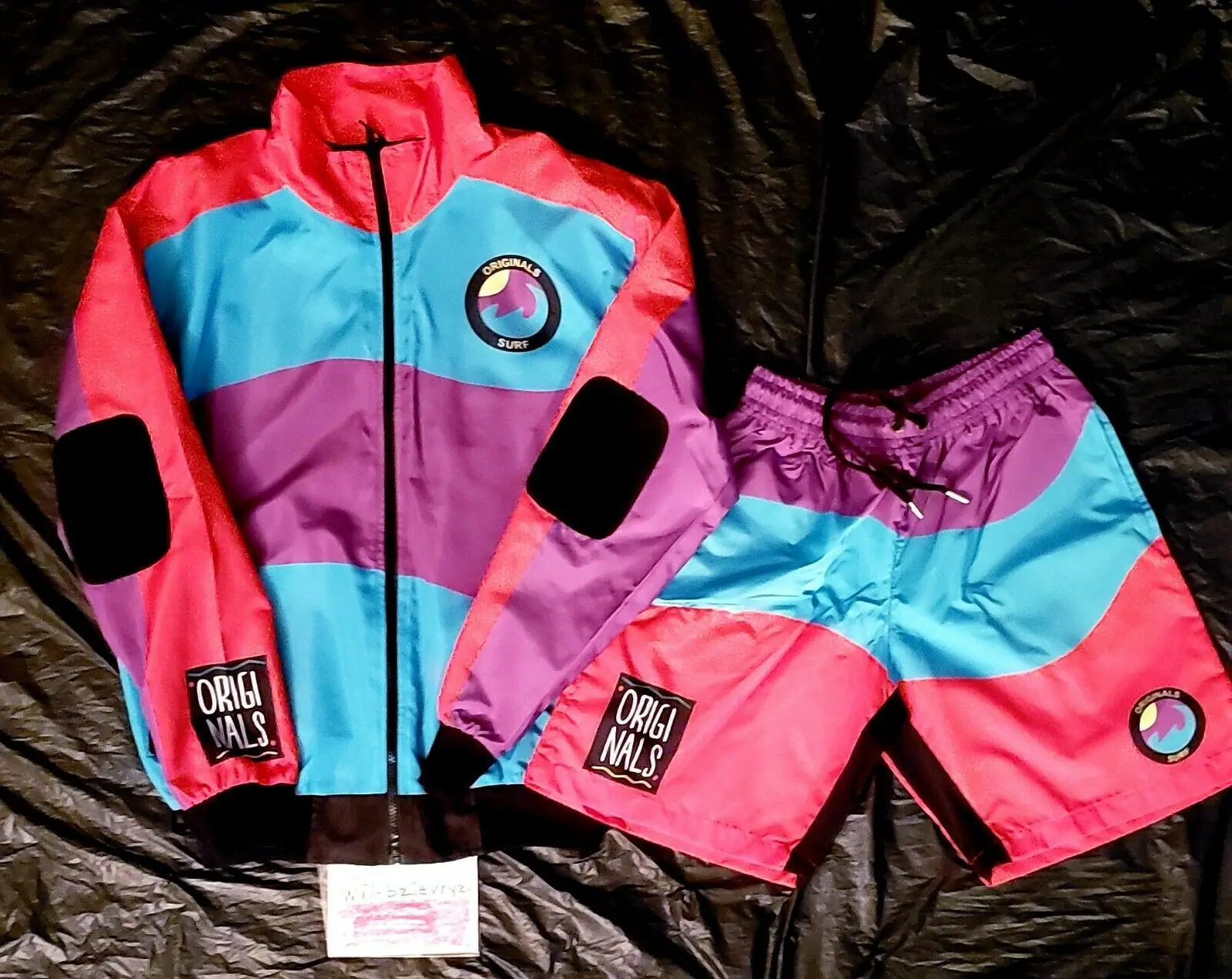 Hot Design Windbreaker Shorts Set Summer Clothing Men And Women Vintage ...