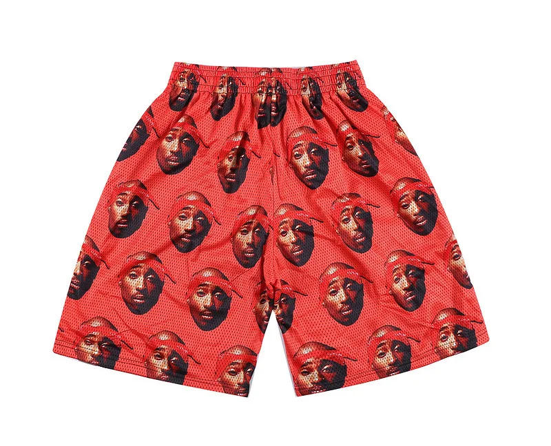 Double Layer Lining Sublimation Mesh Shorts Sports Mesh Short / Beach ...