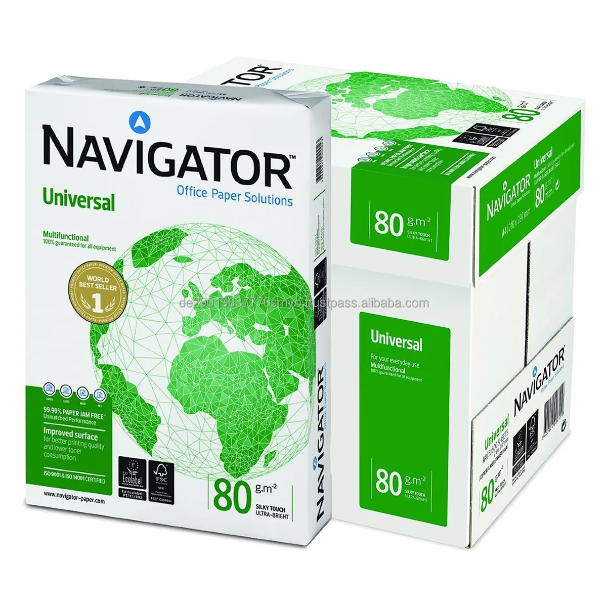 Navigator Universal Copy A4 Paper A3/a4 Copier Papier 80gsm,70gsm,75gsm ...