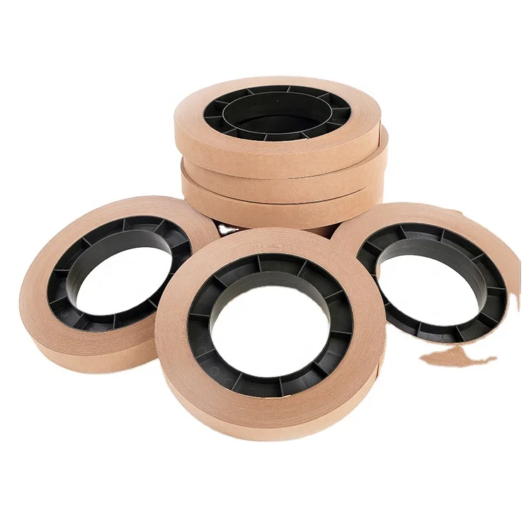 White Brown 20mm Paper Money Strap Band - Currency Banding Tape