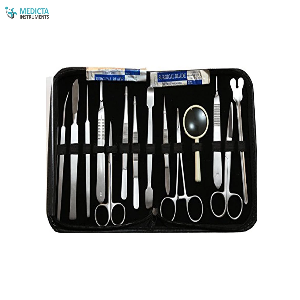 Dissecting Set 14 Pcs - Student Medical Kit/dissecting Kits - Buy ...