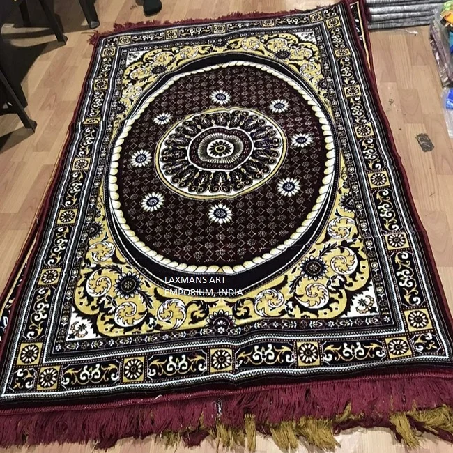 设计师天鹅绒抹布地毯杜里地毯印度设计师印度杜里祈祷地毯| Alibaba.com