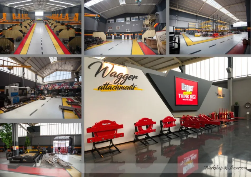 High-Speed 360 Degree Rotator Wagger Forklift Attachments Premium ...