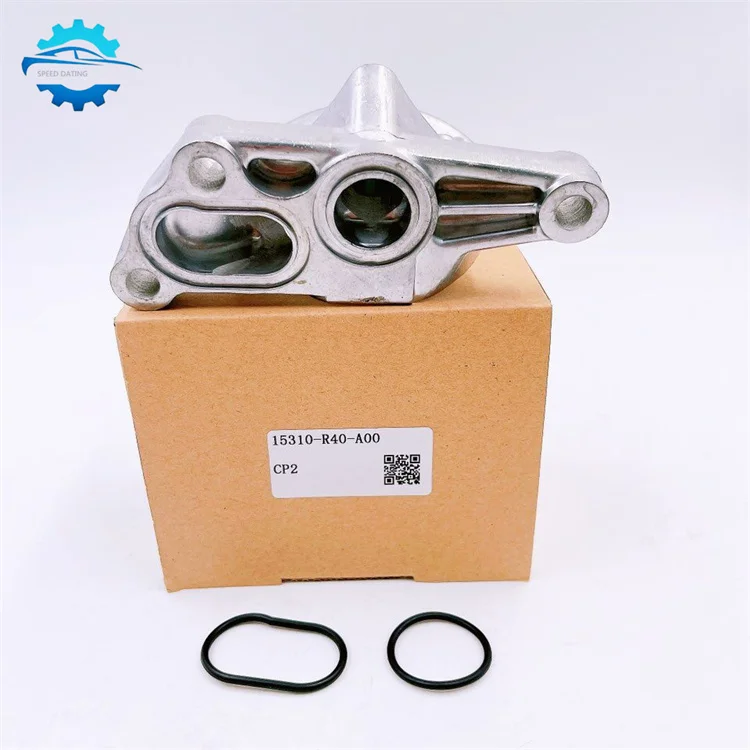 15310-r40-a00 Car Styling Engine Oil Filter Housing Base Fit For Honda ...