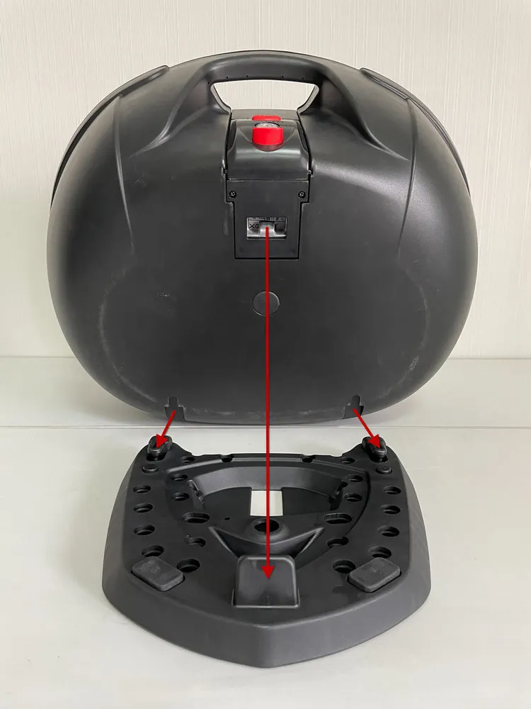 Scooter Rear Box K22-50lts High Capacity Other Motorcycle Accessories ...