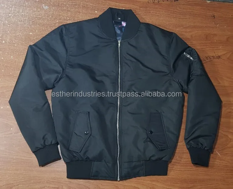 Men's Bomber Jacket - Sustainable, Windproof, Quick Dry