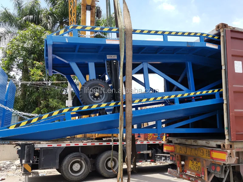 25 Ton Loading Dock Ramps Steel Used Mobile Yard Ramp - Buy Used Mobile ...