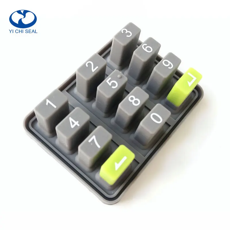 Custom Silicone Rubber Buttons for Electronics