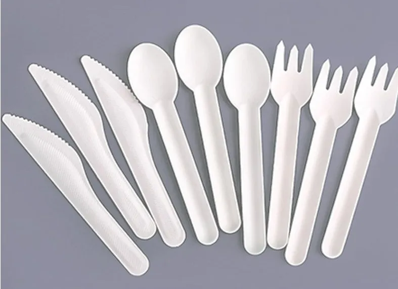 Bagasse Paper Cutlery Pulp Fork Knife Spoon| Alibaba.com