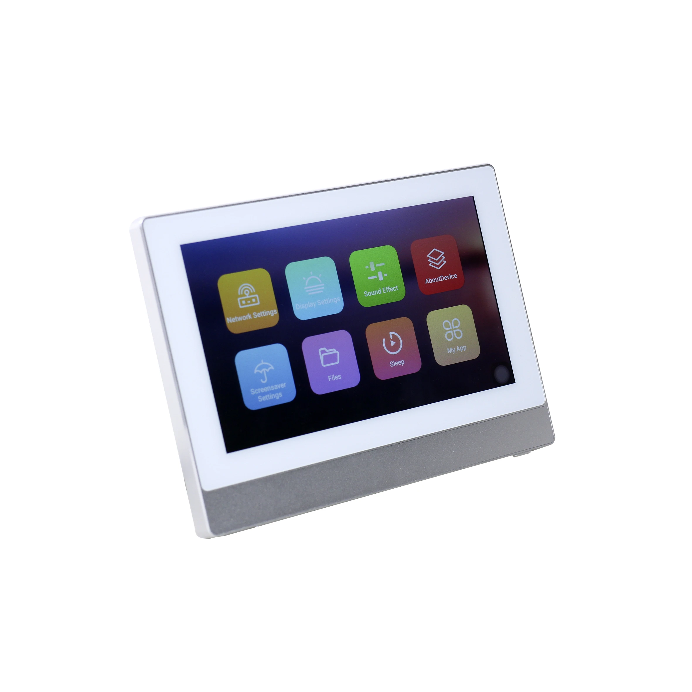 8-channel Android-based 8x20w Wall Amplifier With 7-inch Touch Screen ...