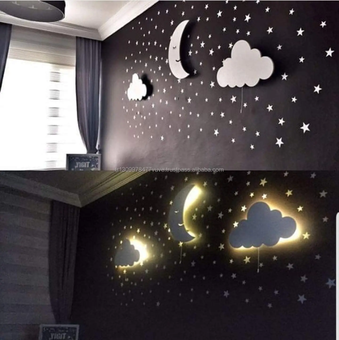 Wall Light For Kids Room Decorative Wall Lamps For Babies Room Elephant ...
