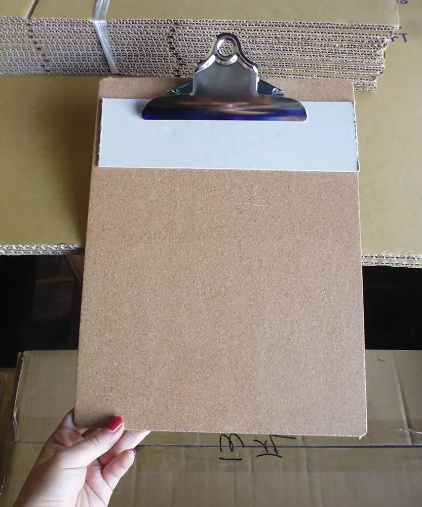 Mdf Wood Clip Board Cork A4 Clipboard With Butterfly Clip - Buy Mdf A4 ...