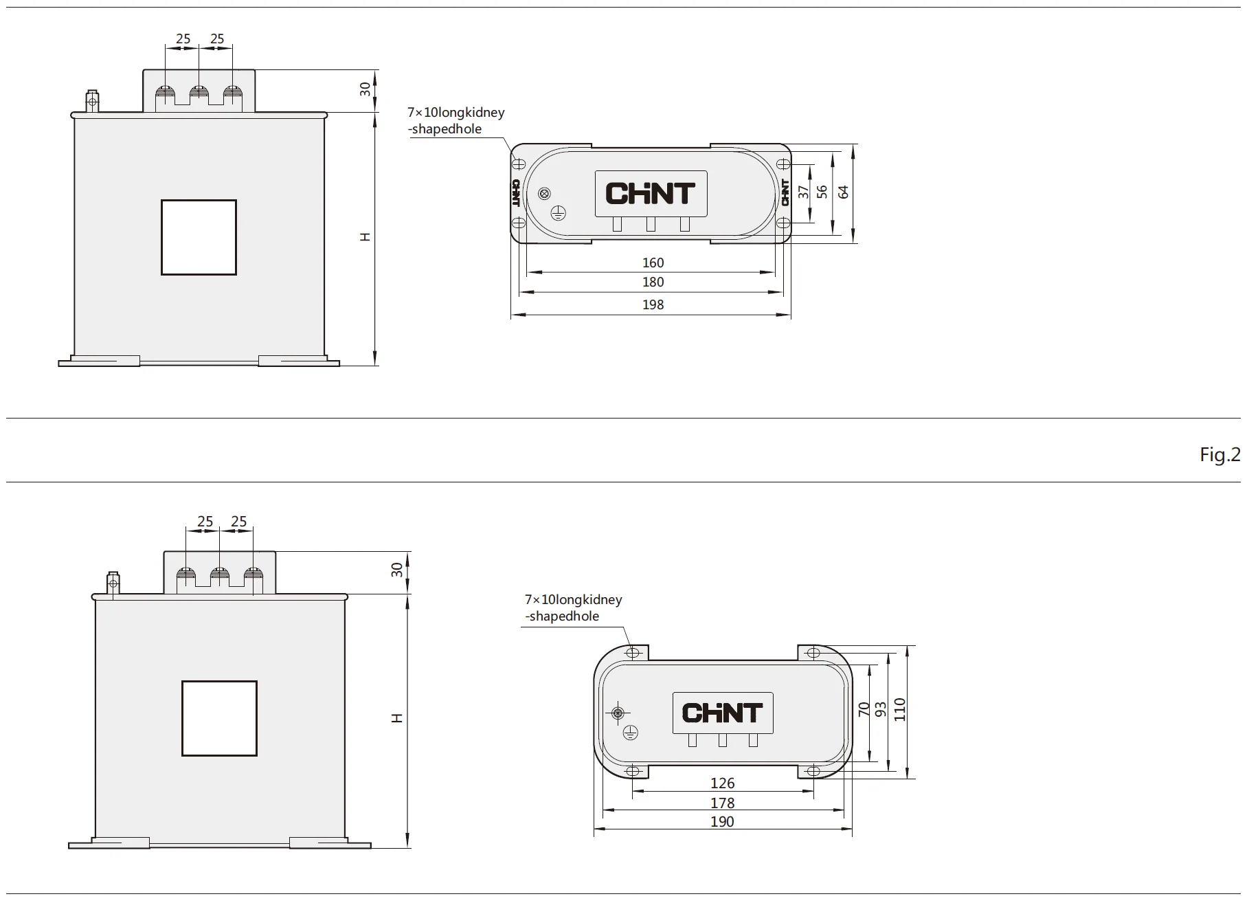 Chint original BKMJ Capacitor Dry type Low voltage Shunt Capacitor ...