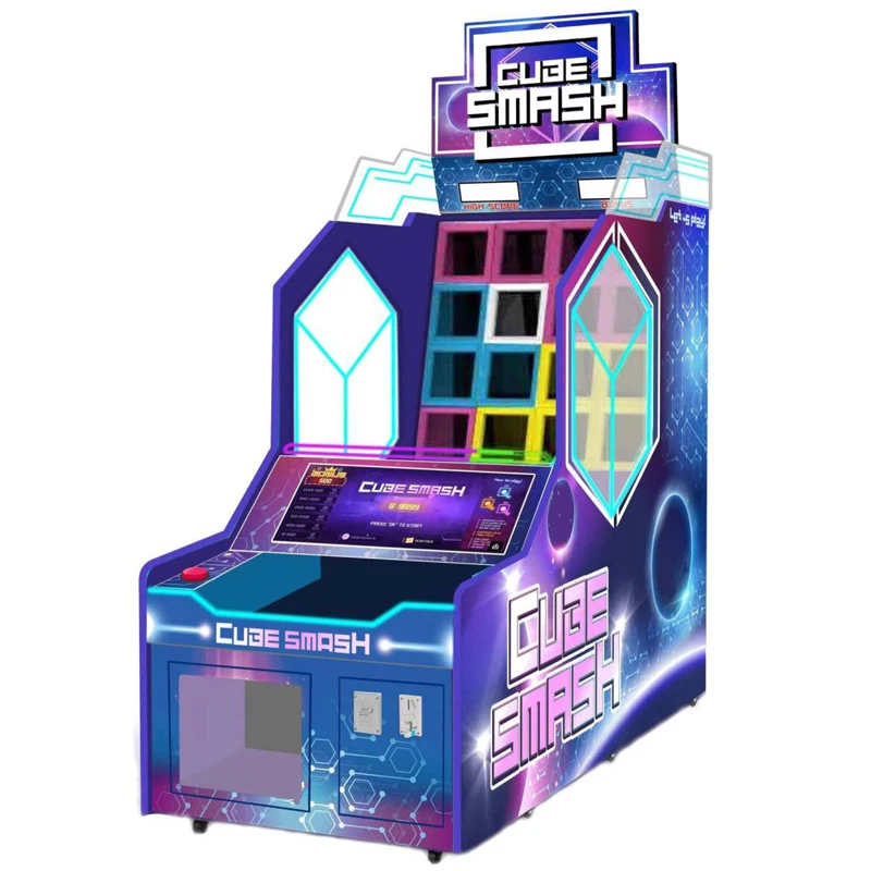 Wholesale Coin-Operated Cube Smash Arcade Game Board Machine Ticket ...