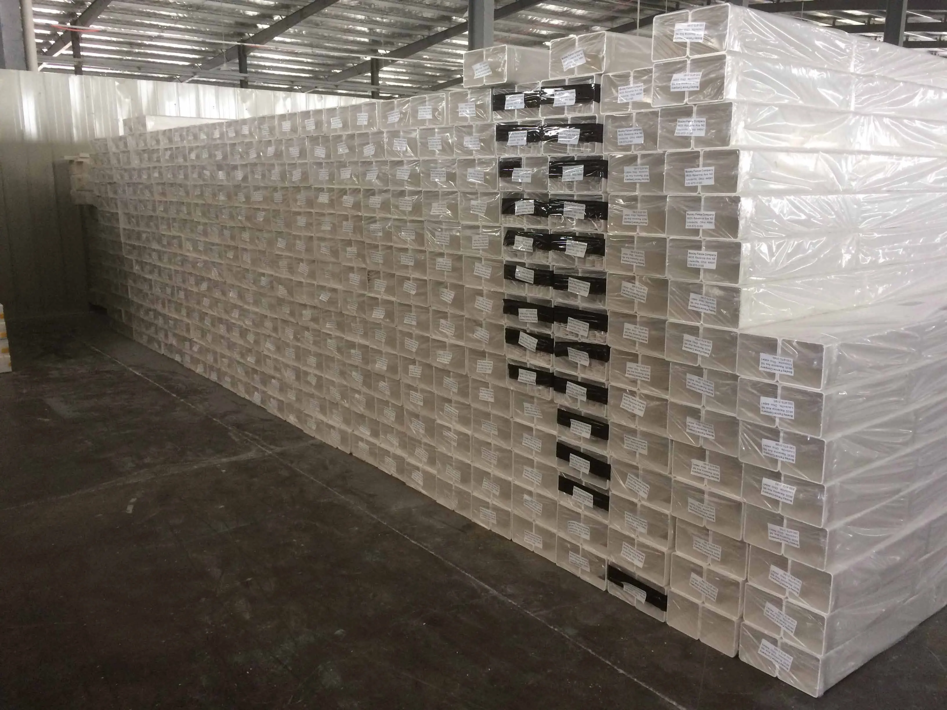 Fentech 6ft.hx8ft.w White Vinyl Privacy Fence Panels Gates,Cheap Fence ...