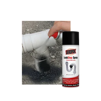Aeropak 400ml Waterproofing Fast Leak-stopping Leak Sealer Spray Rubber ...