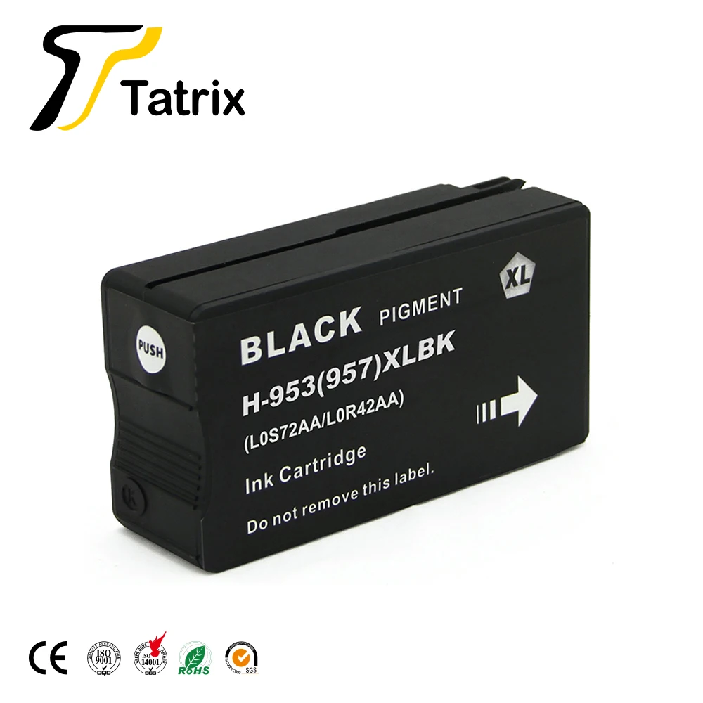 Tatrix 953 953xl 957 957xl Remanfuctured Color Inkjet Ink Cartridge For ...