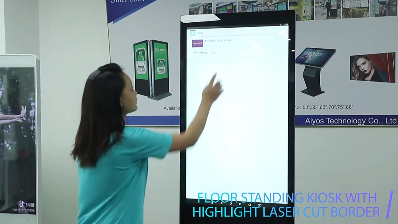 Android Digital Display 43"49"55"65"75"inch Indoor Lcd/led Advertising ...