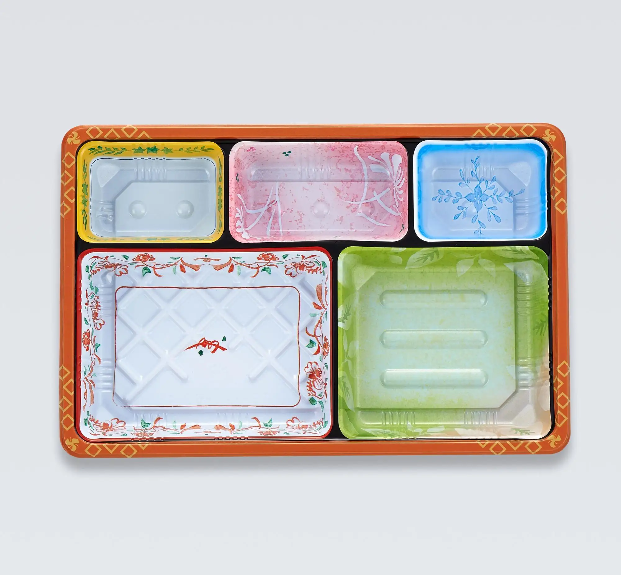 Japanese Takeout Food Package - Bento Box Paper Sushi
