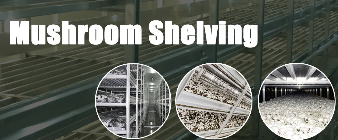 Aluminum Mushroom Growing Shelves - Durable & Customizable