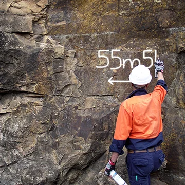 AEROPAK Underground Mine Marking Aerosol Spray Paint