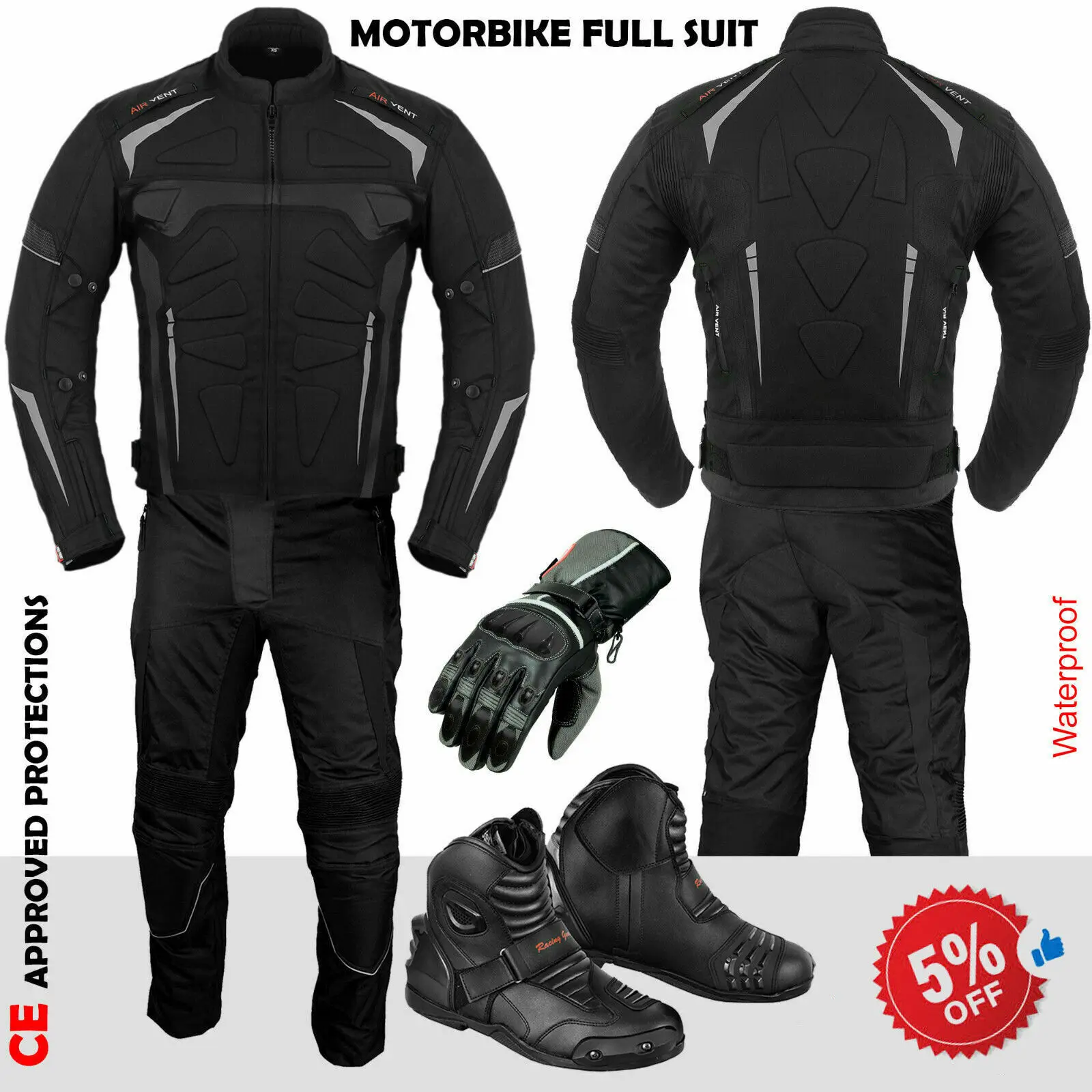 Outdoor Windproof Sport Bike Riding Suit - Waterproof & Durable