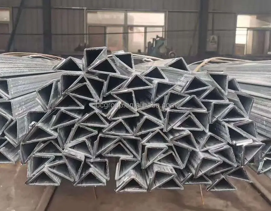 Deformed Carbon Steel Triangular Seamless Galvanized Alloy Steel Tubes ...