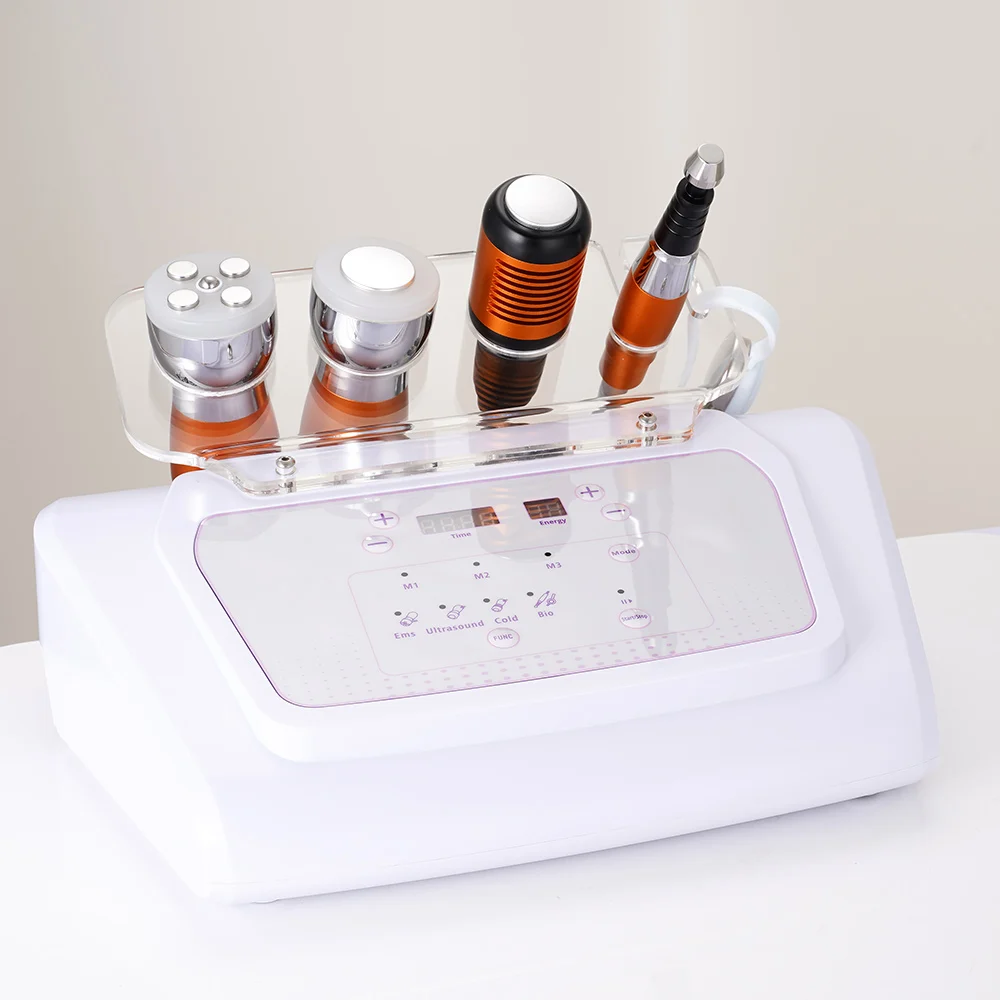 4 In 1 Home Use Ultrasonic Facial Device Photon Cold Hammer Skin ...