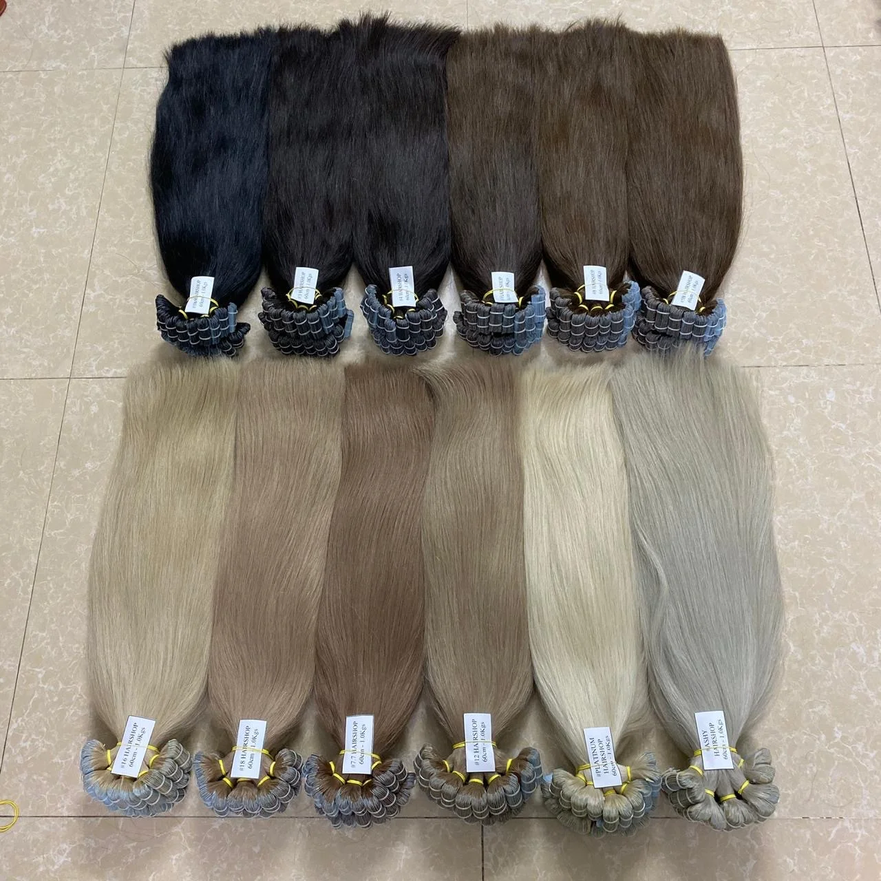 Wholesale Bulk Russian Colored Hair Natural Looking Hair Colored ...