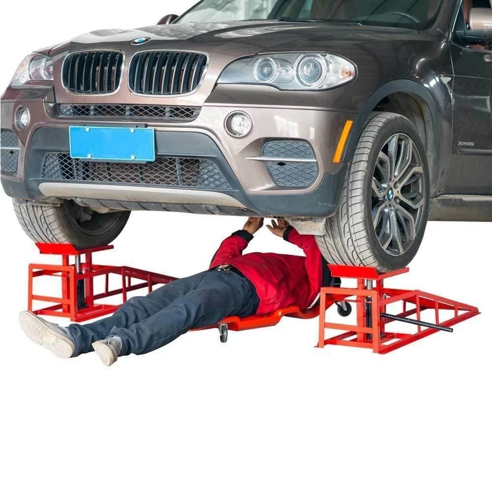 Heavy Duty Service Ramps for Auto Car Truck Maintenance