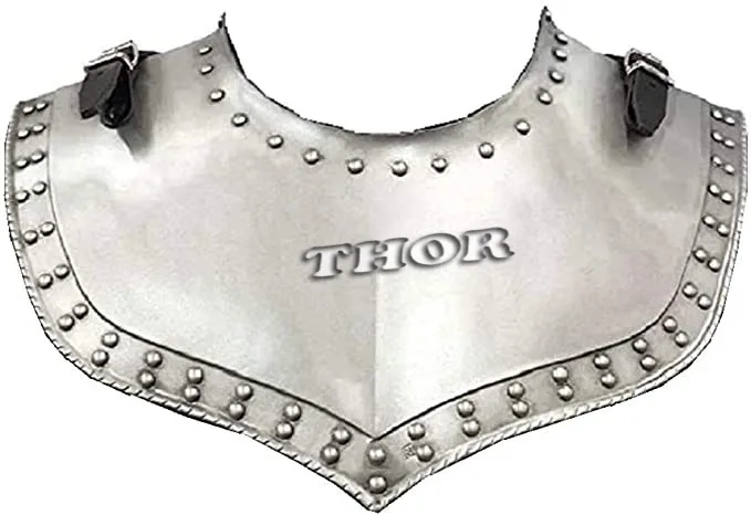 Medieval Neck Armor Renaissance Armor Gorget Neckplate | 18 Gauge Steel ...
