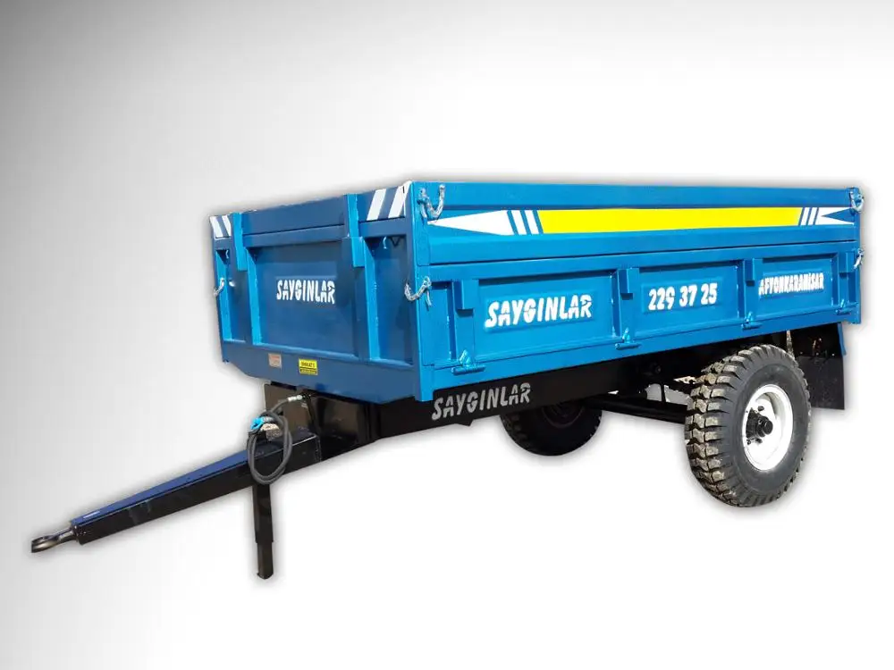 High Quality 4 Tons Farm Trailer from Turkey for Farms