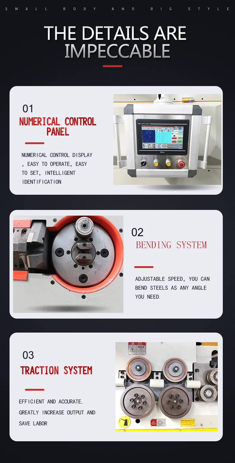 Substitute For Worker Cnc Stirrup Bending Machine Rebar Bending Machine ...