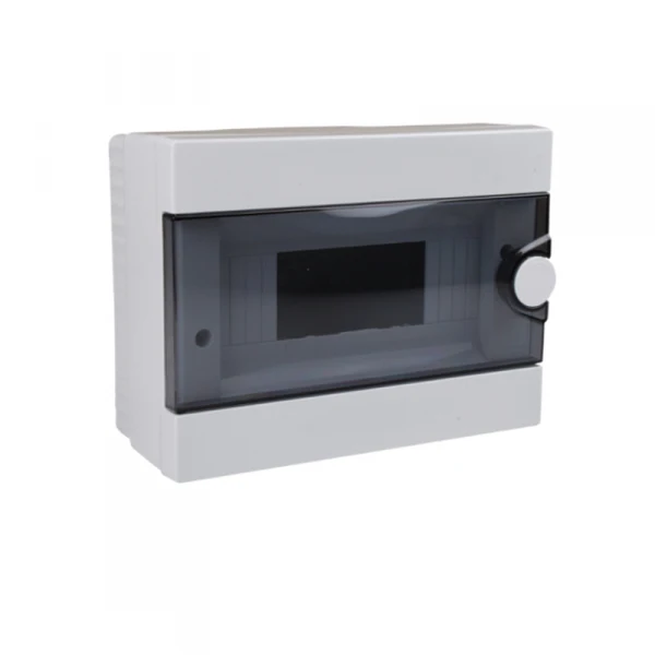 Power Distribution Box Plastic Mounted Surface Electrical 9 Modules For ...