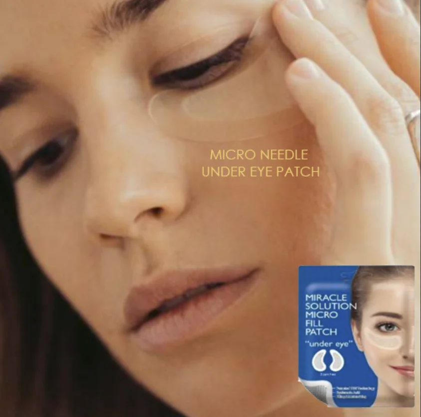 Korean Microneedle Hydrocolloid Hyaluronic Spot Patch Under Eye Patch ...