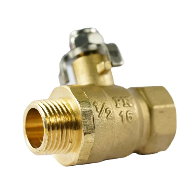 Brass Ball Valve Without Handle Brass Valve Npt Bsp Thread Miha Brand ...