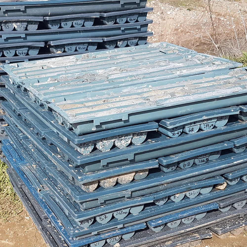 HQ Size Plastic Drilling Core Box - Durable & Efficient