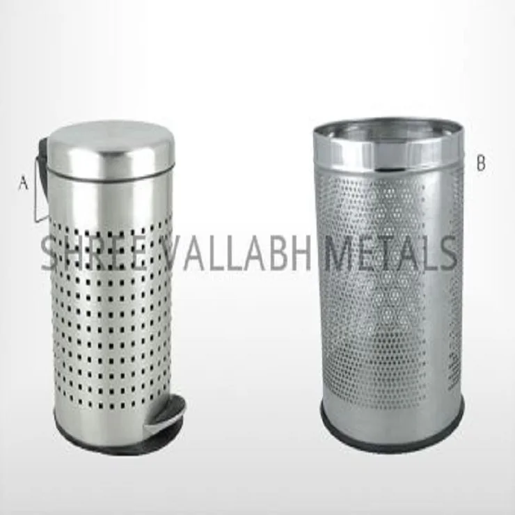 Stainless Steel Dust Bin Perforated| Alibaba.com