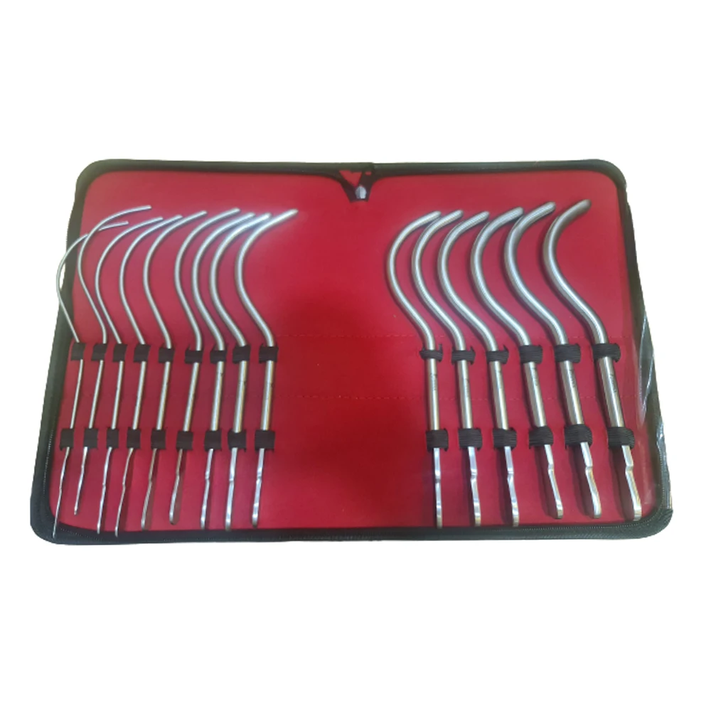 Guyon Urinary Instruments Kit Of 15 Pieces Urethral Bougies Gynecology Surgical Instruments ...