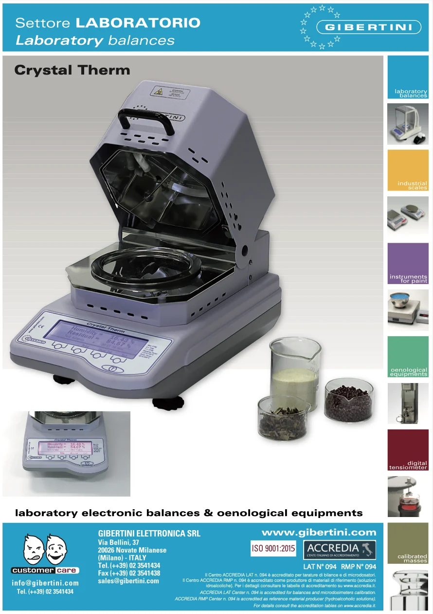 Crystaltherm Gibertini Analytical Balance - Made In Italy,Premium ...